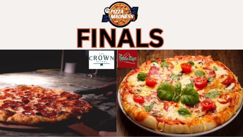 Pizza Man and Crown Tavern will vie for the 2025 Pizza Madness ...