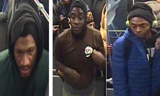 IMAGES: Trio accused of beating up CTA Red Line passenger who asked ...