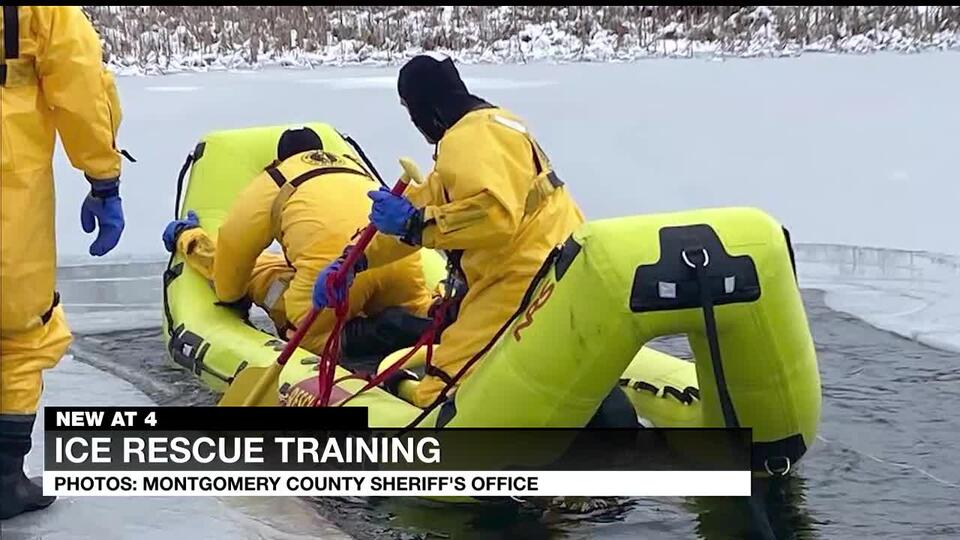 Officers receive ice rescue training - NewsBreak