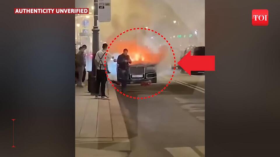 Putin's Luxury £275,000 Limo EXPLODES In Moscow, Survives ASSASSINATION ...