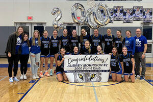 Aubrey Morrison reaches 2,000 point milestone as WHA girls improve to 3 ...