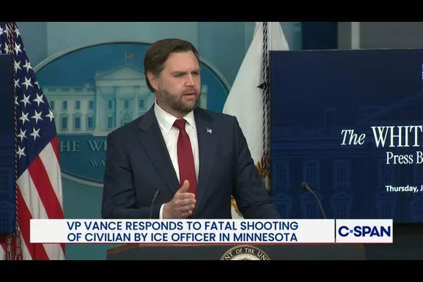 VP Vance Says Minnesota ICE Shooting Victim "is part of a broader left ...