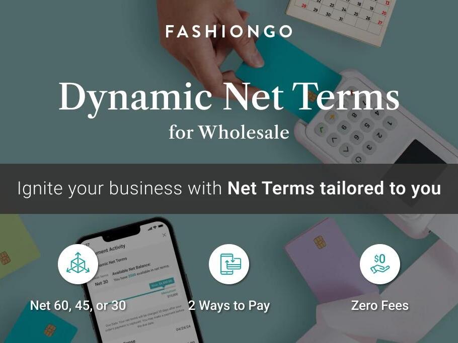 FASHIONGO Unveils The First Dynamic Net Terms for Wholesale
