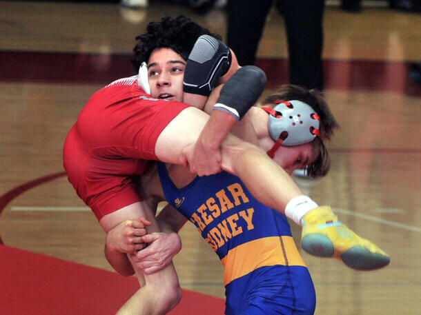 Photo gallery: Caesar Rodney vs. Smyrna wrestling