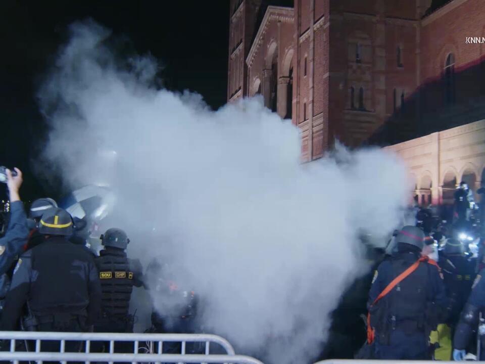 CHP Raids UCLA Pro-Palestinian Encampment; Protesters Arrested