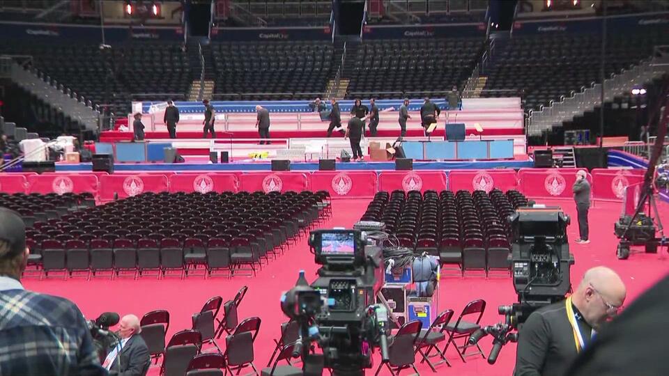 A look inside Capital One Arena ahead of Trump's inauguration - NewsBreak