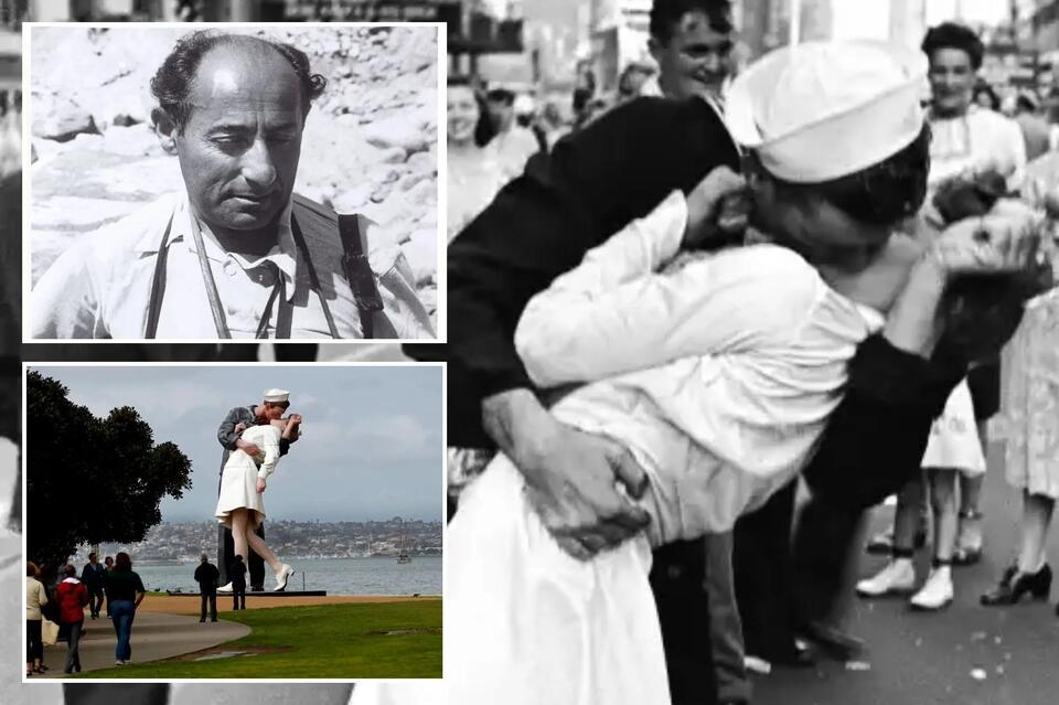 Here’s the fascinating history behind the iconic WWII kiss photo in ...
