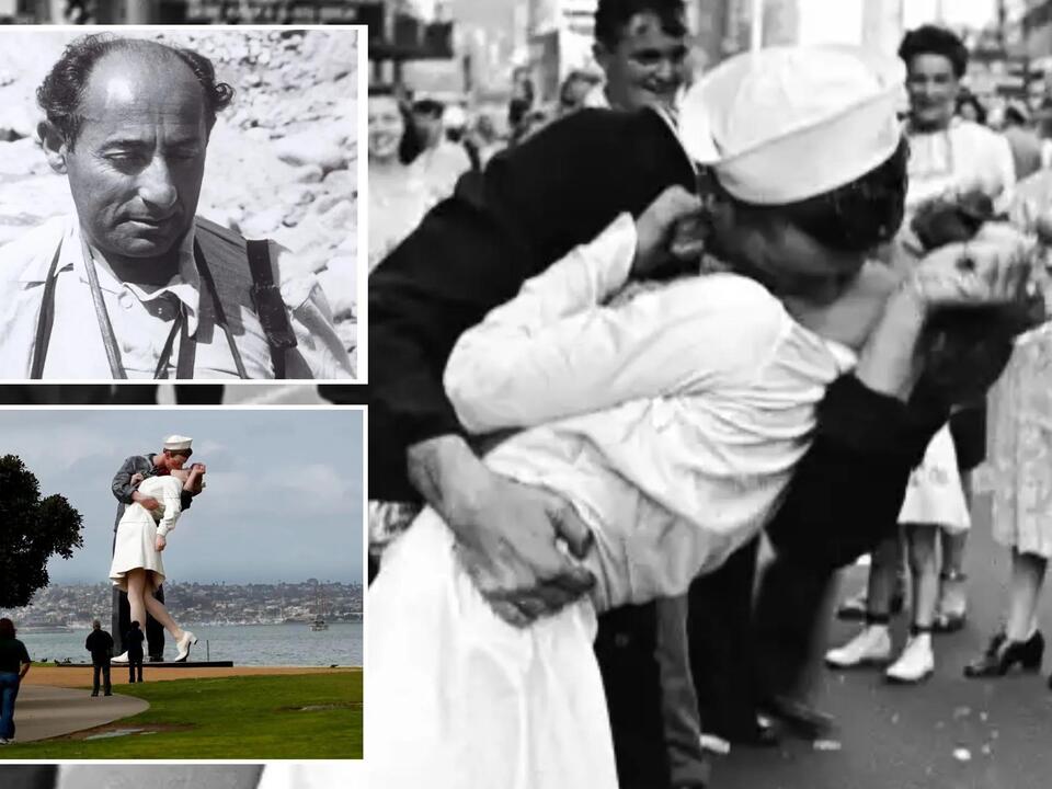 Here’s the fascinating history behind the iconic WWII kiss photo in ...