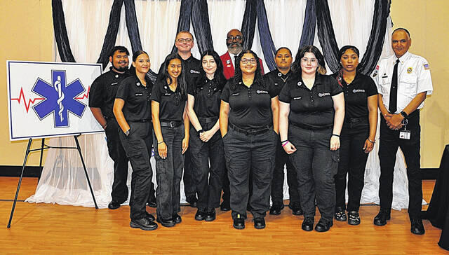 Robeson County Career Center EMT cadets honored in pinning ceremony ...