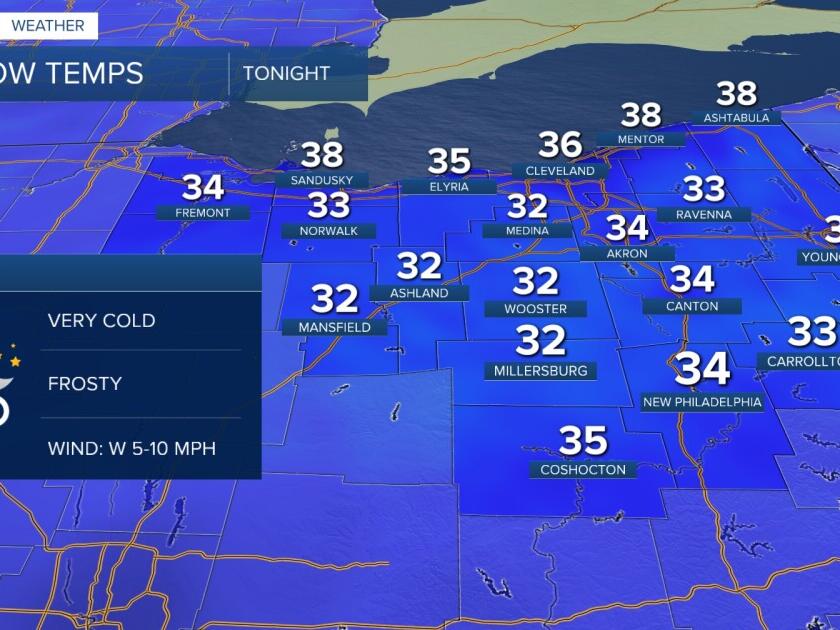 FORECAST: Cold & Frosty Overnight