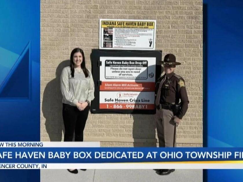 New Safe Haven Baby Box dedicated in the Tri-State