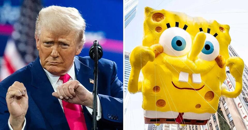 Donald Trump 'Callously' Uses Spongebob Squarepants Meme to Mock ...