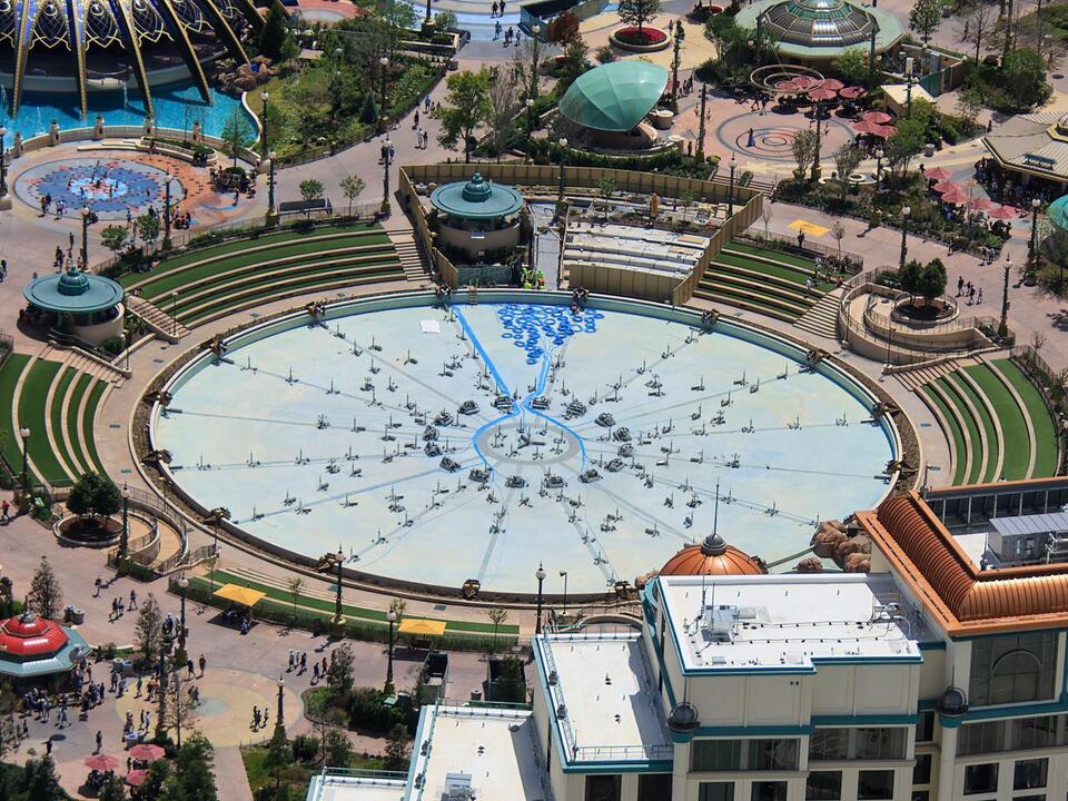 Epic Universe Drains Celestial Park Fountain for Possible Show Upgrades ...