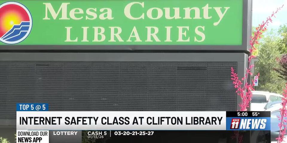 Clifton and other Mesa County Libraries to offer internet safety class - NewsBreak
