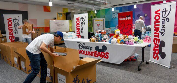 Disney VoluntEARS Bring Comfort to Kids Displaced by Los Angeles ...