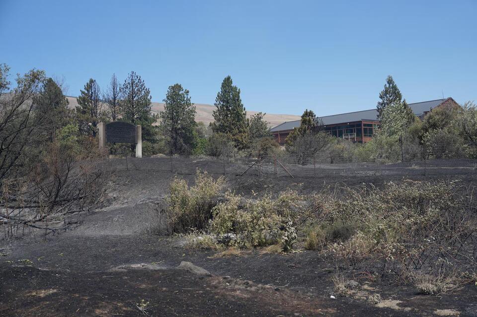 ‘Dread’ in The Dalles as fire threatens beloved Columbia Gorge museum ...