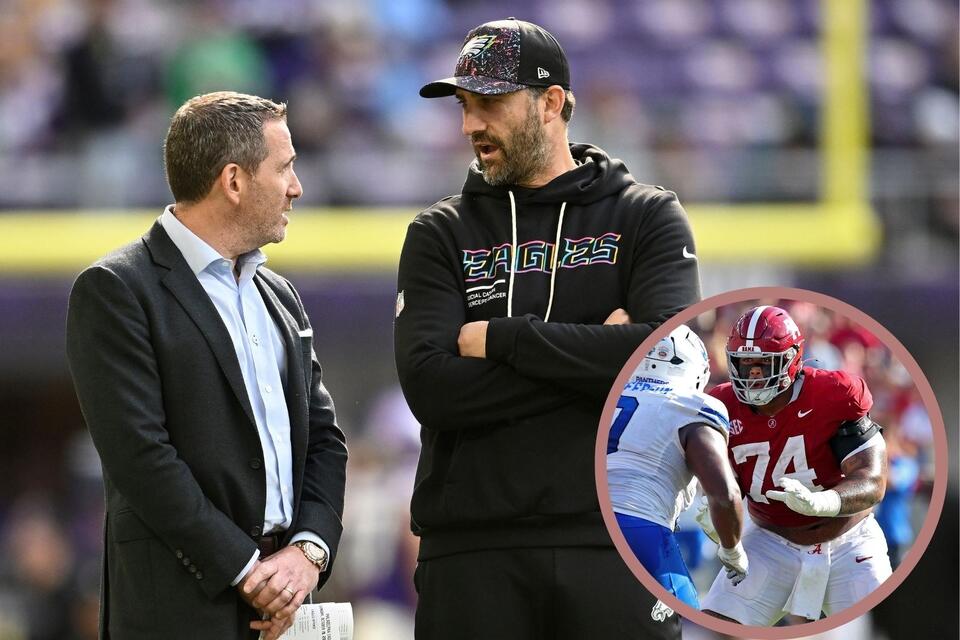 Eagles Mock Draft: Selecting Kadyn Proctor to Fix O-Line - NewsBreak