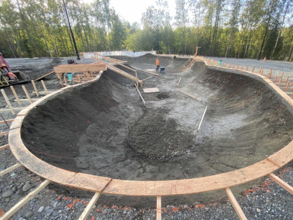 Update of the Taku Lake Skatepark in Anchorage, AK