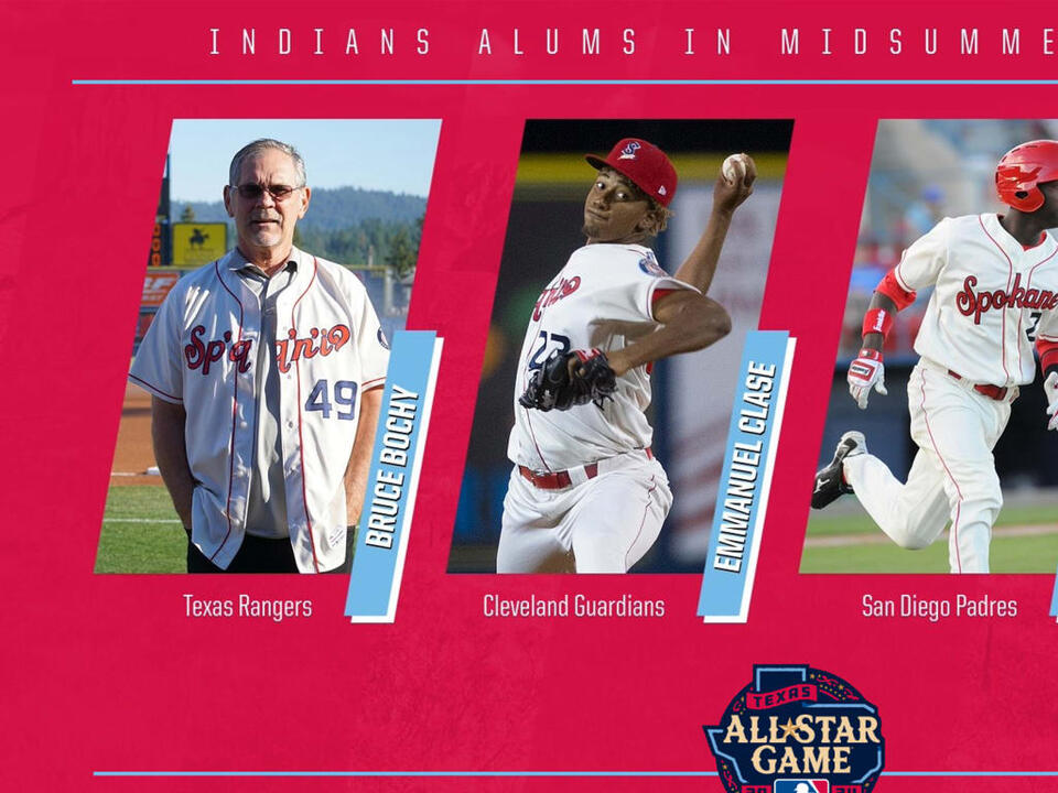 (4) Spokane Indians Alums Named MLB All-Stars
