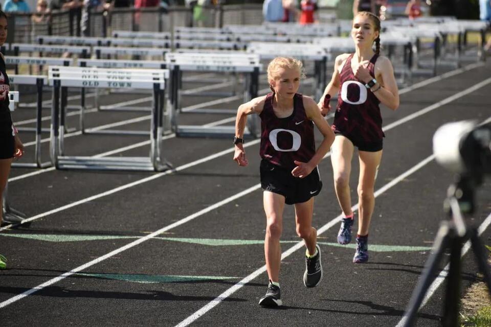 Ruth White powers Orono to gold in Class C track championships - NewsBreak