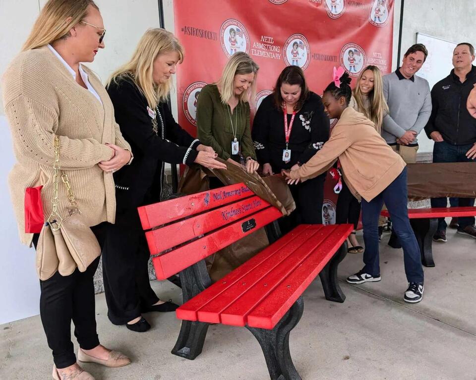 Buddy Benches, food donated to students - NewsBreak