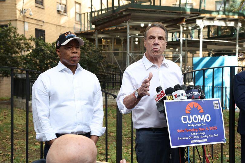 Eric Adams endorses former rival Andrew Cuomo for NYC mayor, saying ...