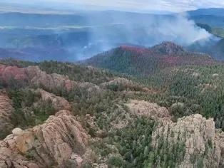 Oak Ridge fire now 1,190 acres, 5% contained
