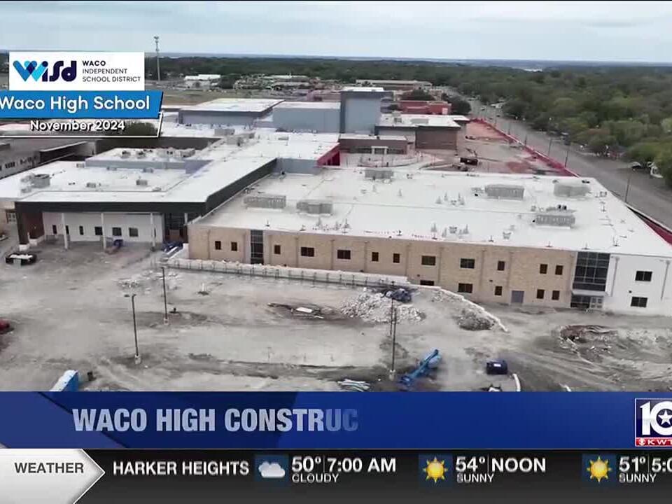New Waco High School principal speaks about new campus construction ...