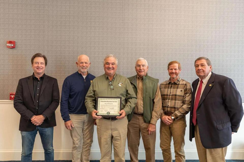 MDWFP bestows Outstanding Sportsman Award to north Mississippi man ...
