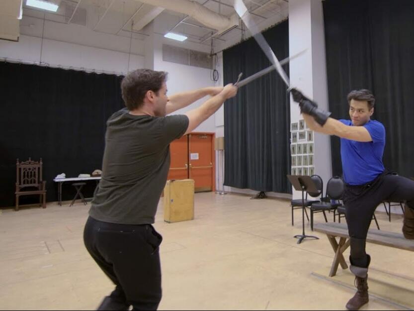 Video: How HAMLET's Sword Fight is Staged at Denver Center Theatre Company