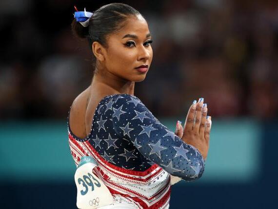 What is on Jordan Chiles’ back? Explaining the spine tattoo (not a scar ...