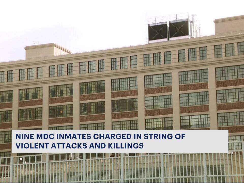 DOJ: 9 inmates charged for violent crimes in Brooklyn prison