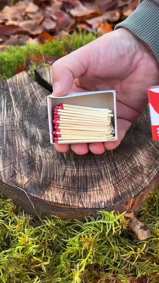Amazing Lifehack Waterproof Matches for Survival and Camping survival ...