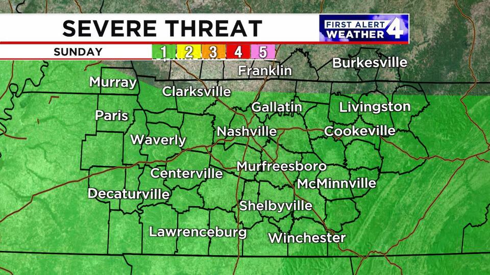 First Alert Weather Day: Scattered showers with a few strong storms ...