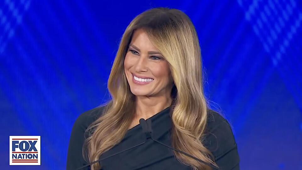 Melania Trump Causes a Stir With One Line on Fox Nation Awards Show ...