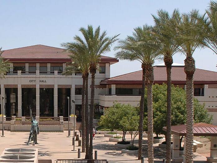 City hall maintenance project underway