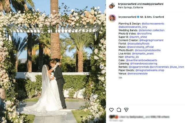Missionary Bryce Crawford and Maddy Dodd Share Wedding Photo - NewsBreak