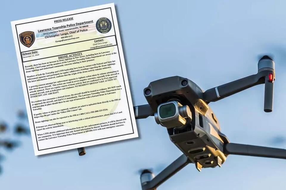 Drones in NJ: Warning for citizens ready to shoot them down - NewsBreak