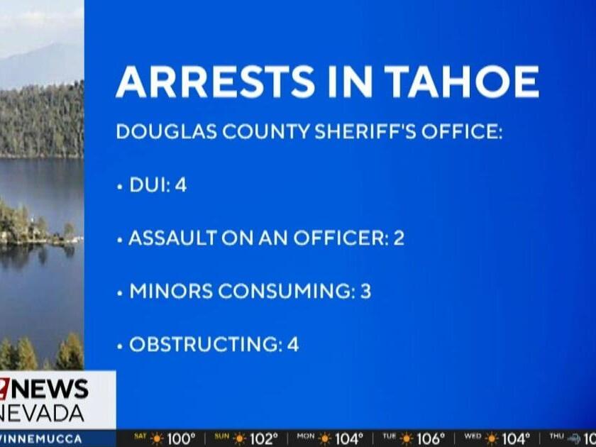 Douglas County Sheriff's Office Arrests 11 Over Fourth of July