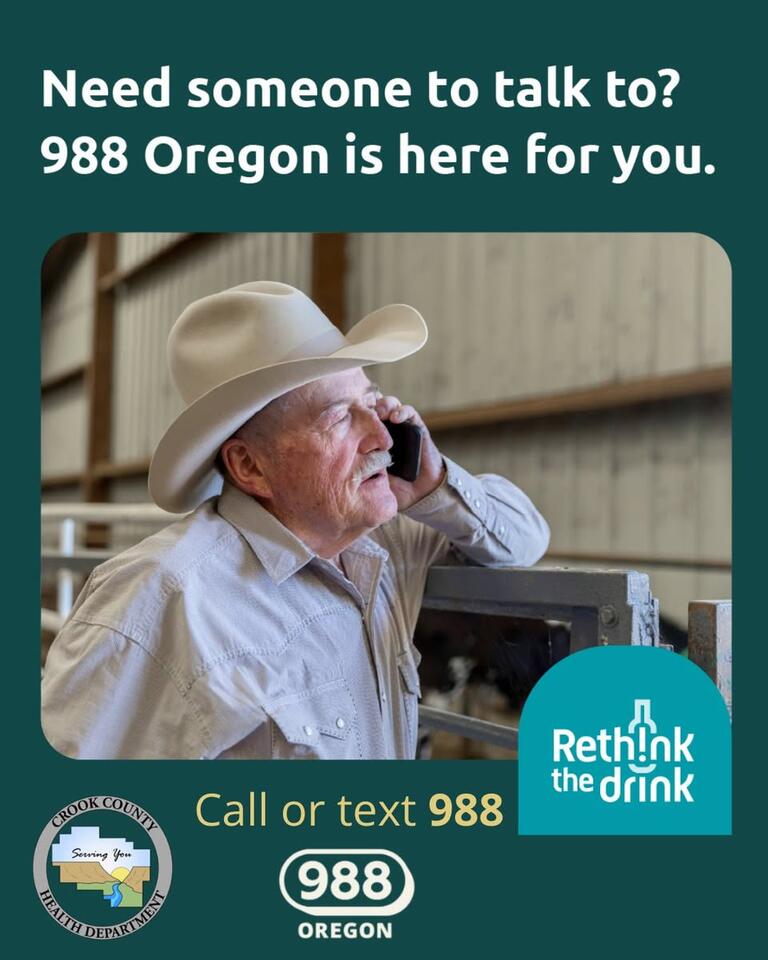 988 mental health support available in Oregon - NewsBreak