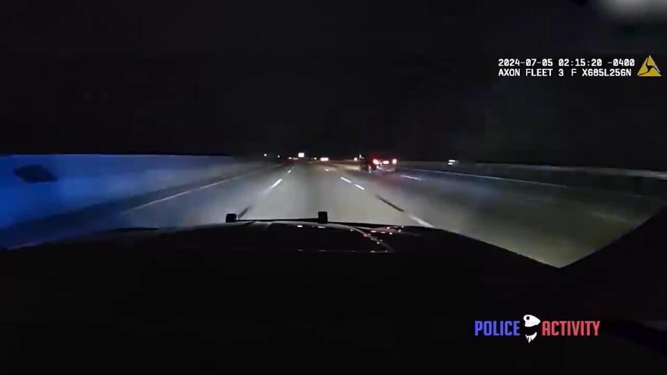 Atlanta police Performs PIT Maneuver to stop a Wanted Person During a ...