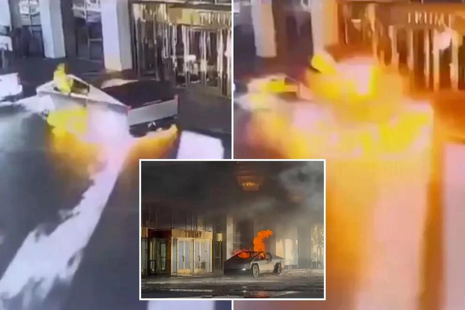 Trump hotel Tesla Cybertruck explosion probed as possible terror act as ...