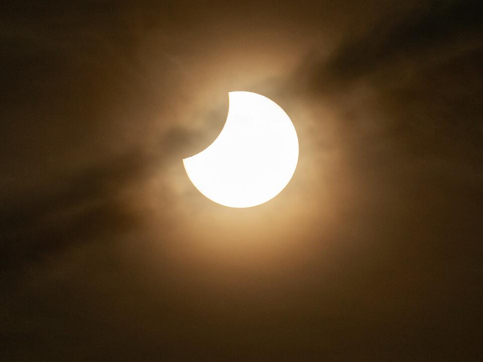 Waterville Valley, New Hampshire, Shares Images Of Solar Eclipse