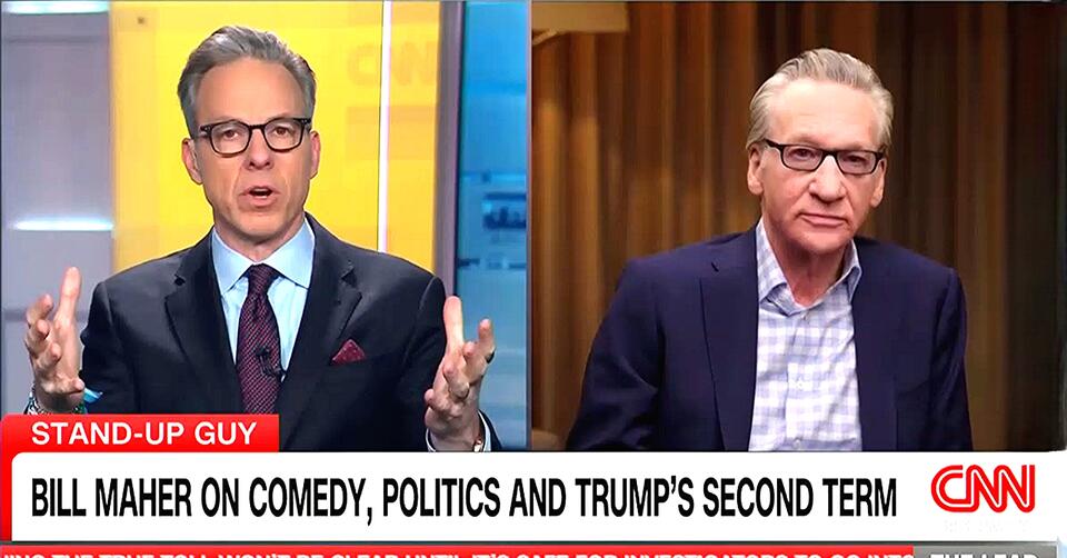 CNN’s Jake Tapper Flat-Out Asks Bill Maher If He’s Quitting HBO Show ...