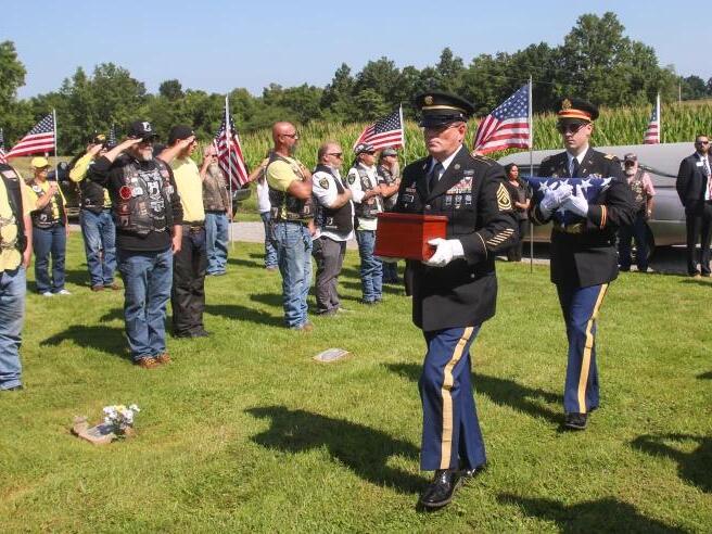 After 80 years, WWII soldier’s remains buried in southern Illinois