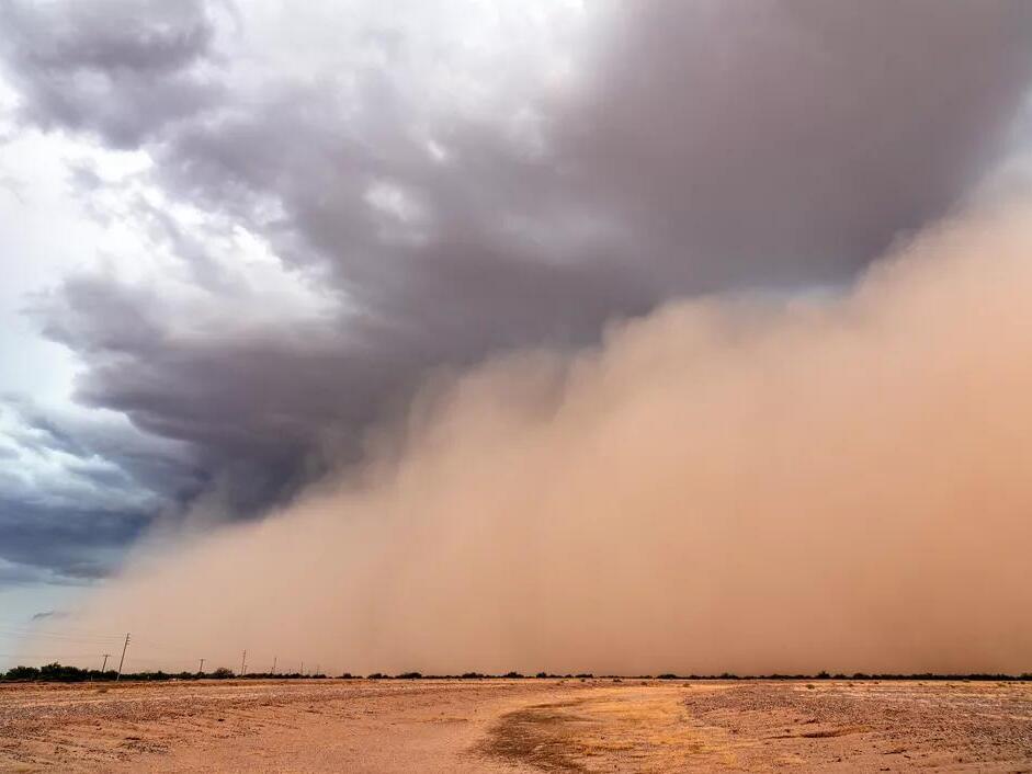 WATCH: Giant Dust Storm In New Mexico Visible From Space