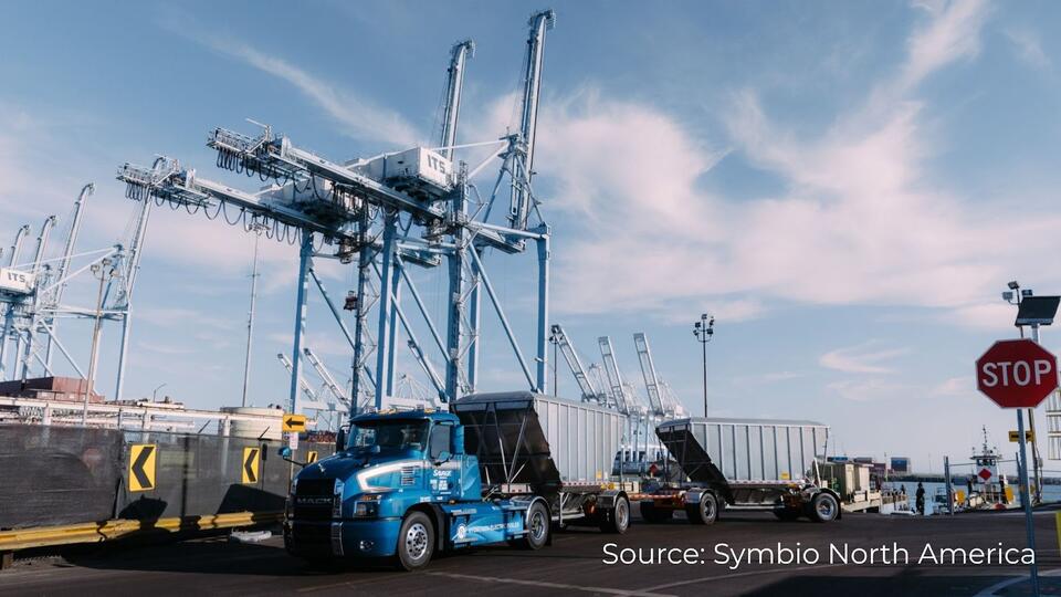 Savage and Symbio Commission First Hydrogen Fuel Cell Drayage Truck ...