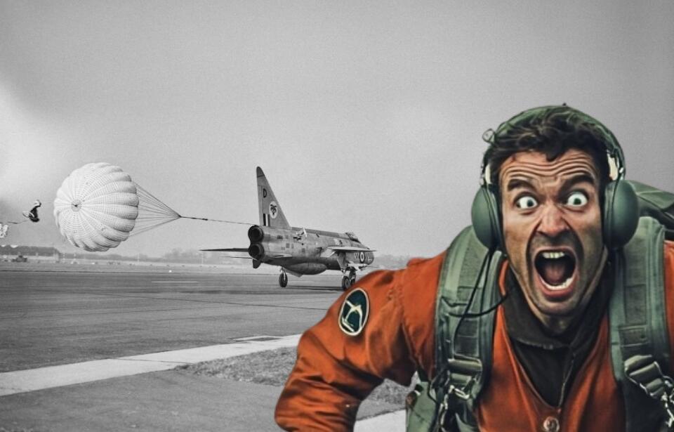 When an RAF ground engineer was performing standard system tests, he ...