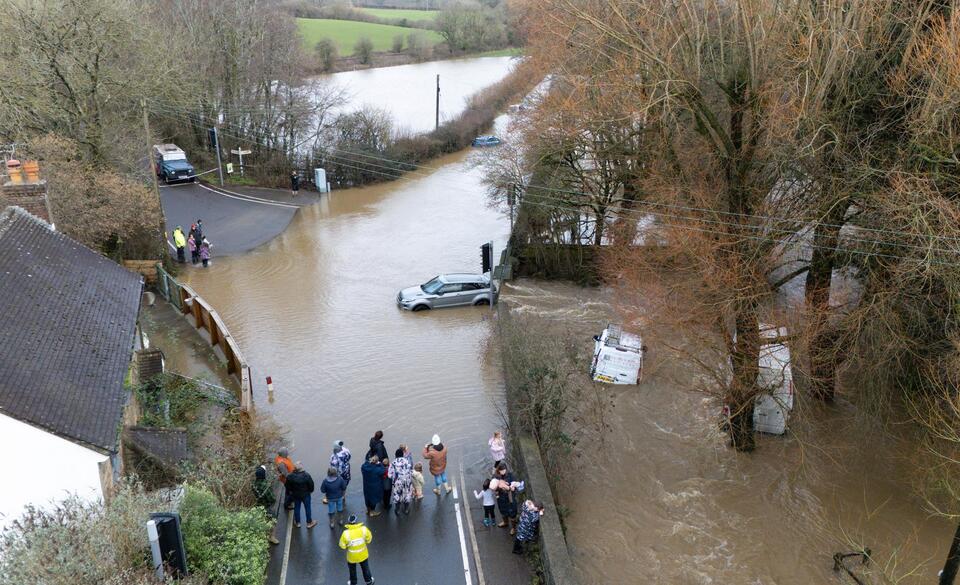 Storm Chandra map: Where heavy rain and flooding hit UK after ‘danger ...