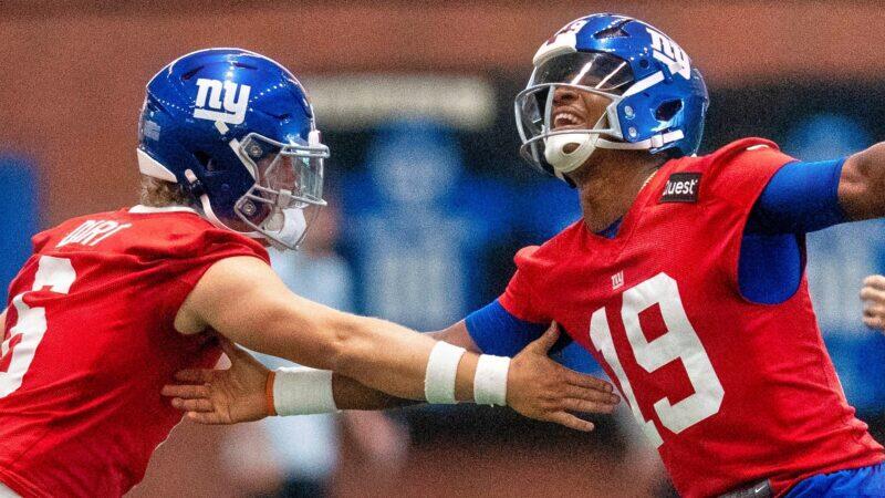 Giants QB Jameis Winston Had The Perfect Reaction To Jaxson Dart’s ...